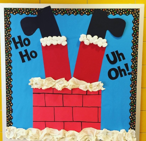 Santa claus christmas bulletin board Preschool Crafts santa-claus-christmas-bulletin-board-preschool-crafts